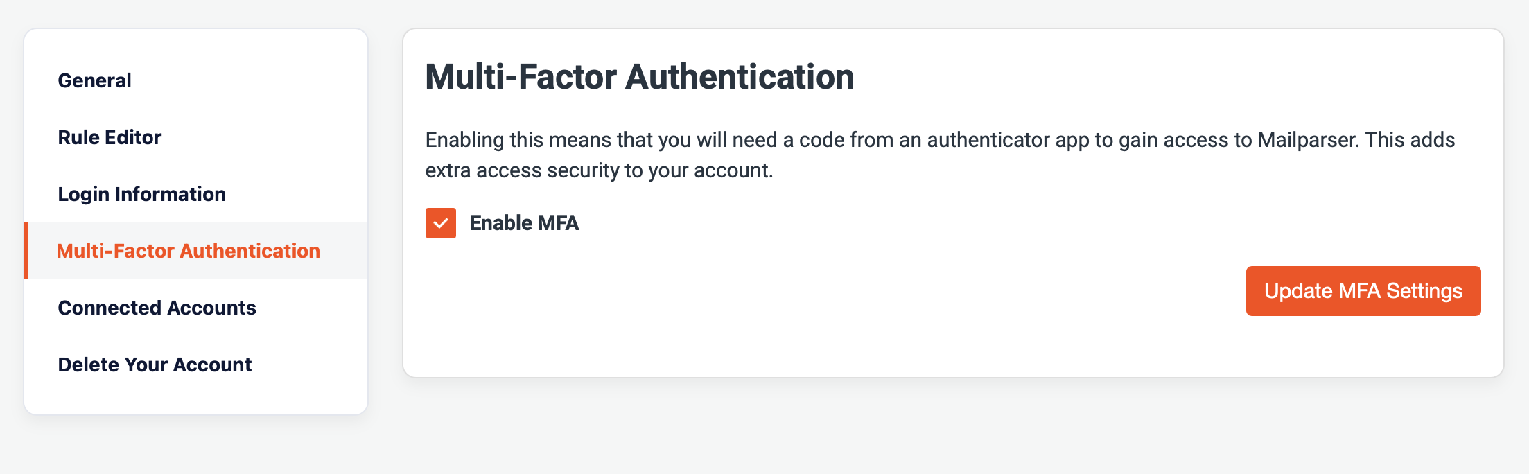 How To Set Up Multi Factor Authentication Mfa Mailparser